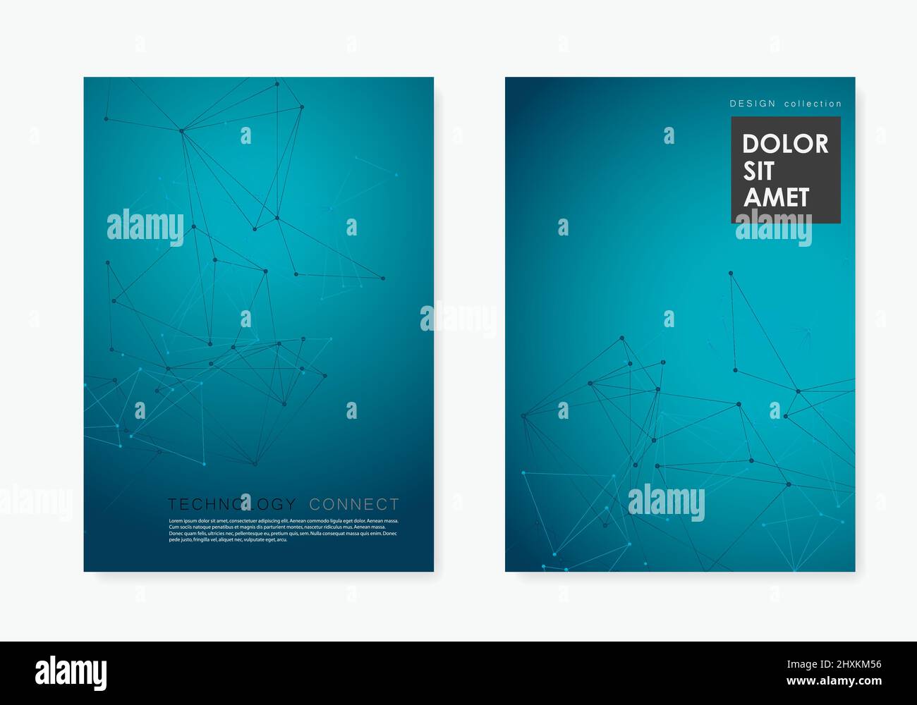 Brochure template layout and cover design annual report, magazine in A4 ...