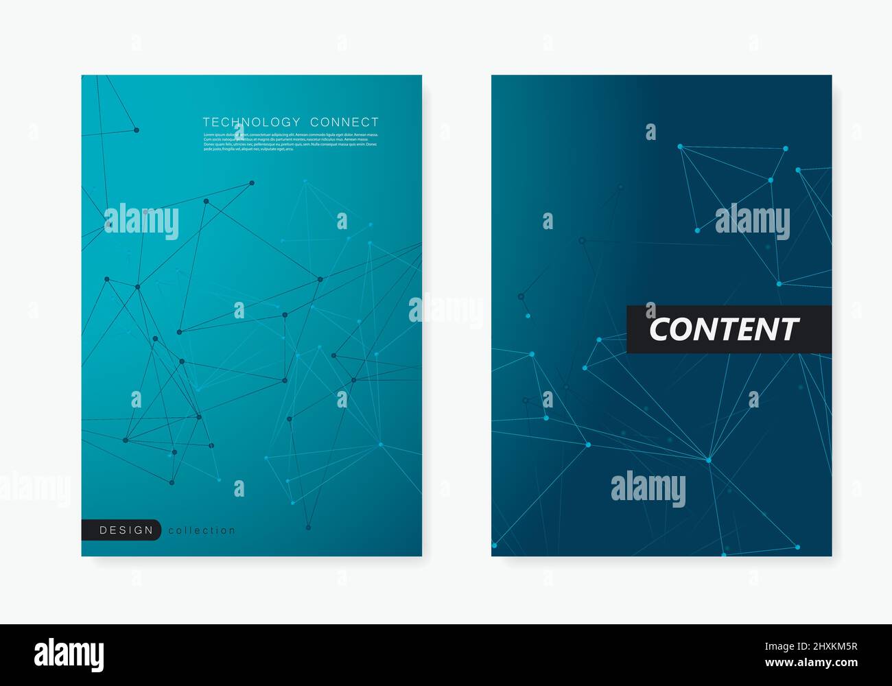 Brochure template layout and cover design annual report, magazine in A4 ...