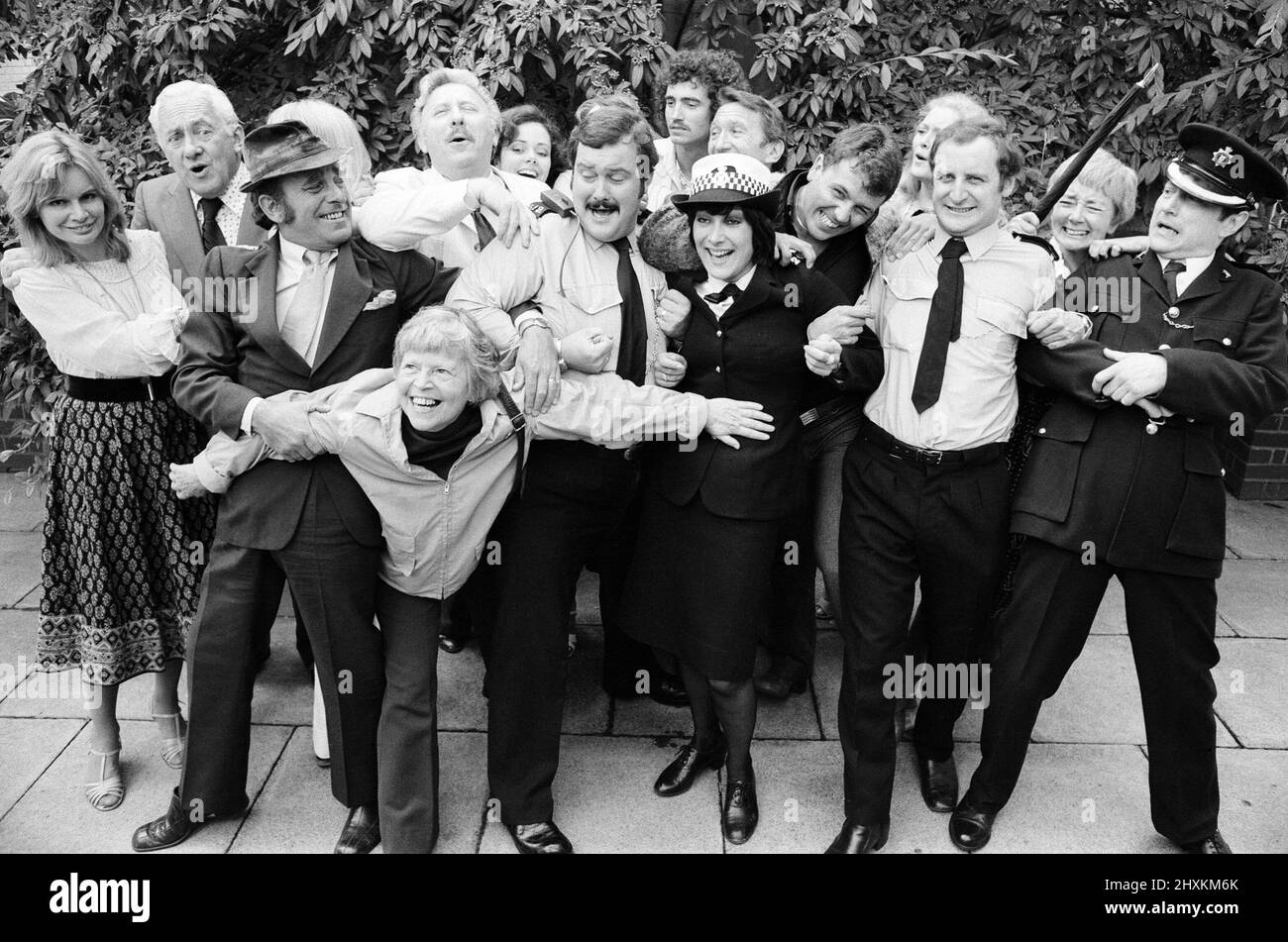 The stars of 'The Fuzz'. a new seven week situation comedy series ...