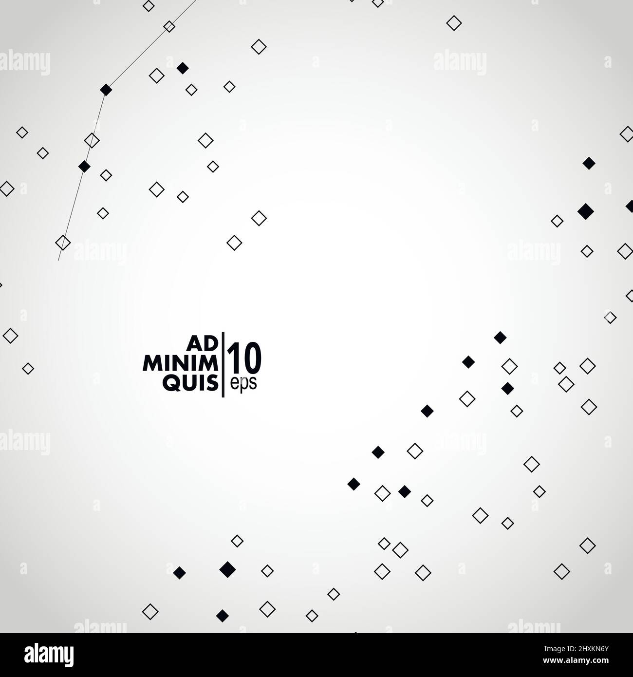 Abstract Connect Structure Polygonal Vector Background With Geometry