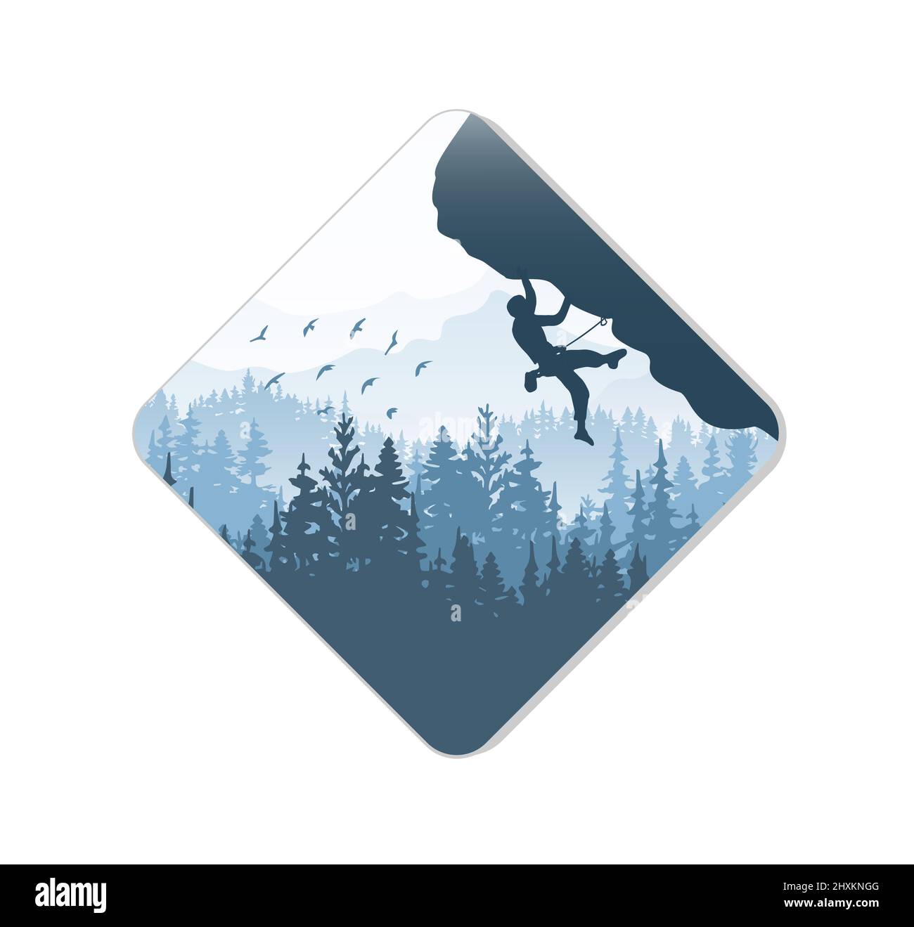 Mountain Climber Logo