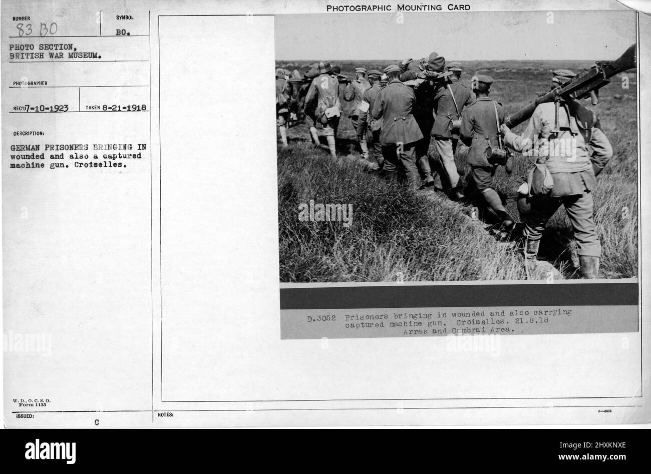 Machine gun wounded Black and White Stock Photos & Images - Alamy