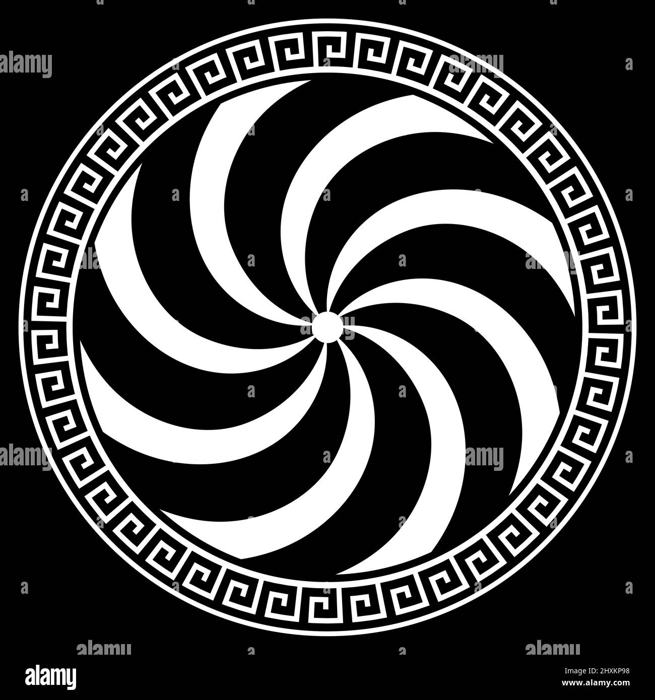 Ancient greece illustration warrior hi-res stock photography and images ...