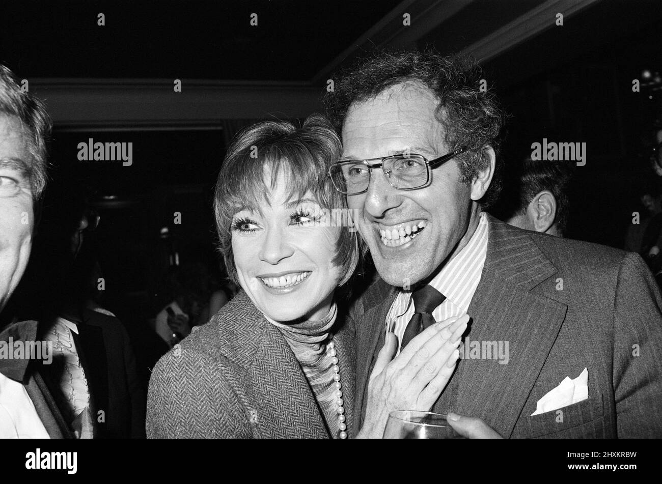 Shirley MacLaine at the White Elephant club in Westminster for a party ...
