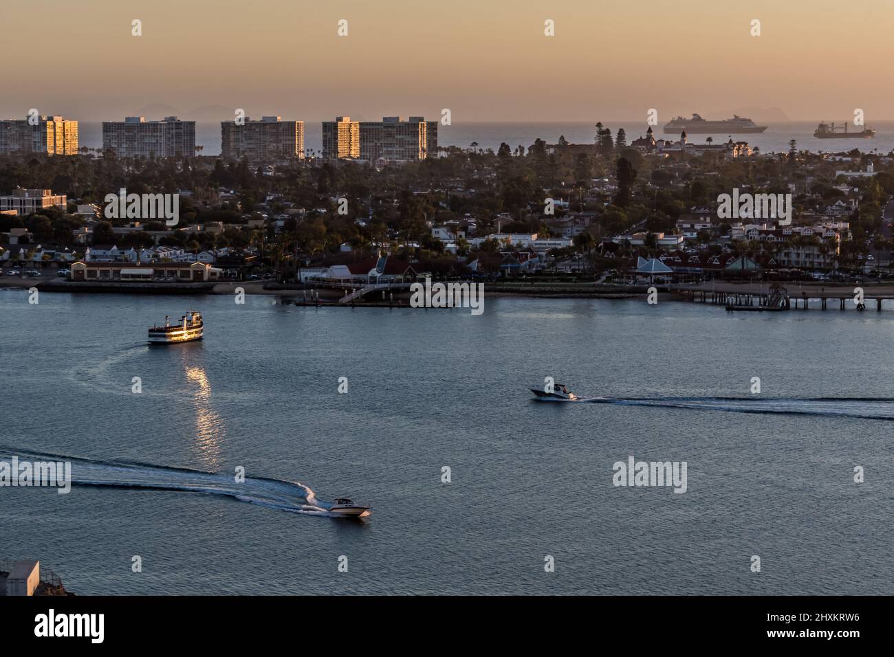 Harbor Bay View at San Diego California Stock Photo - Alamy