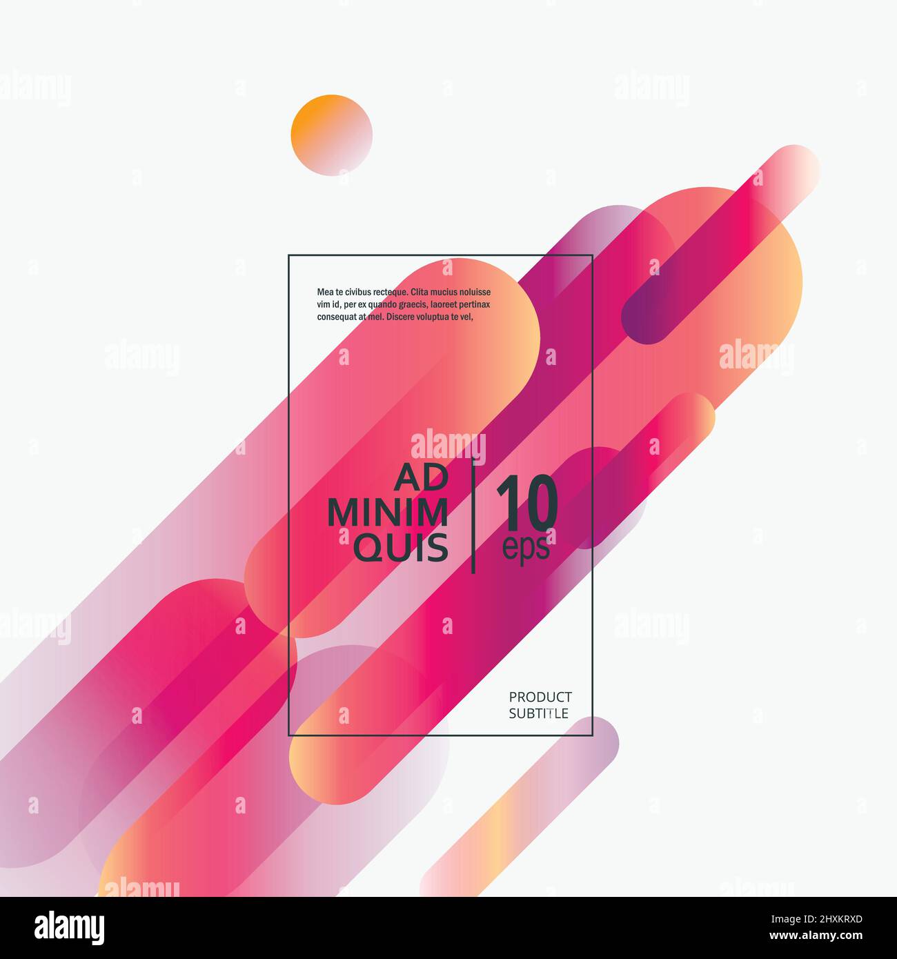 Dynamic vector background with geometric shapes composition Stock ...