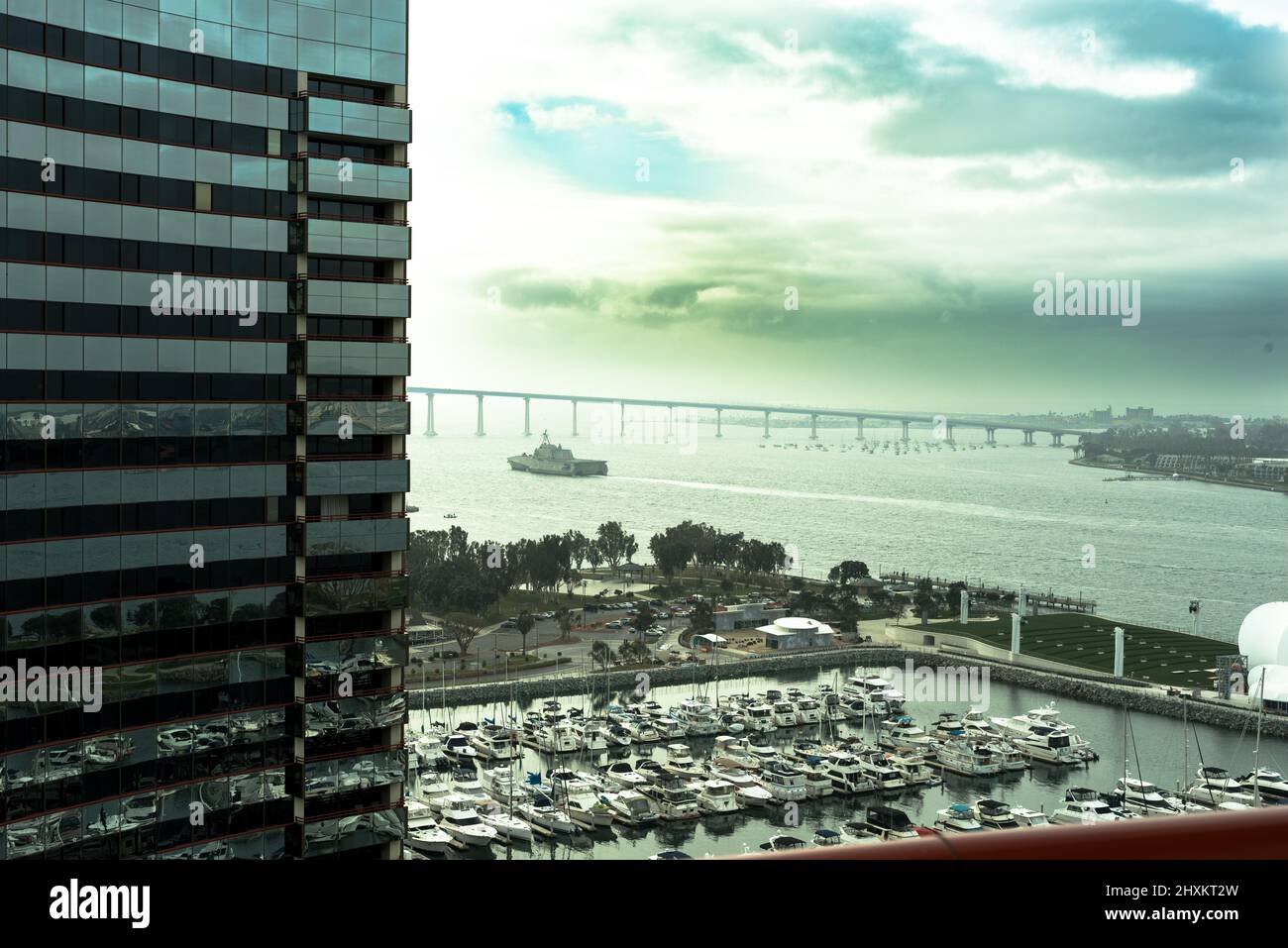 Harbor Bay View at San Diego California Stock Photo - Alamy