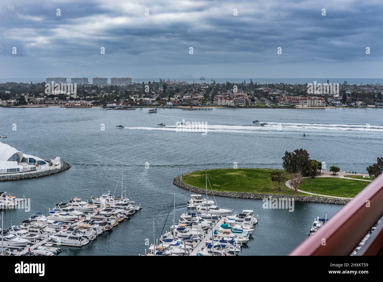 Harbor Bay View at San Diego California Stock Photo - Alamy
