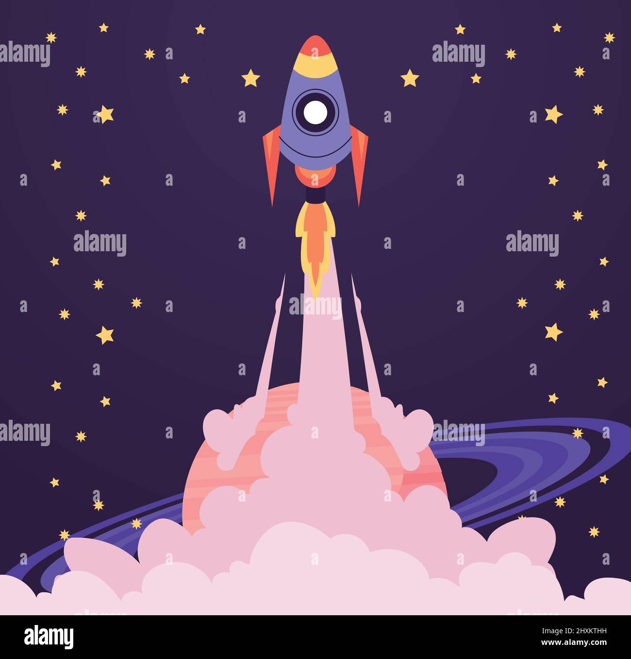 space rocket launcher Stock Vector Image & Art - Alamy