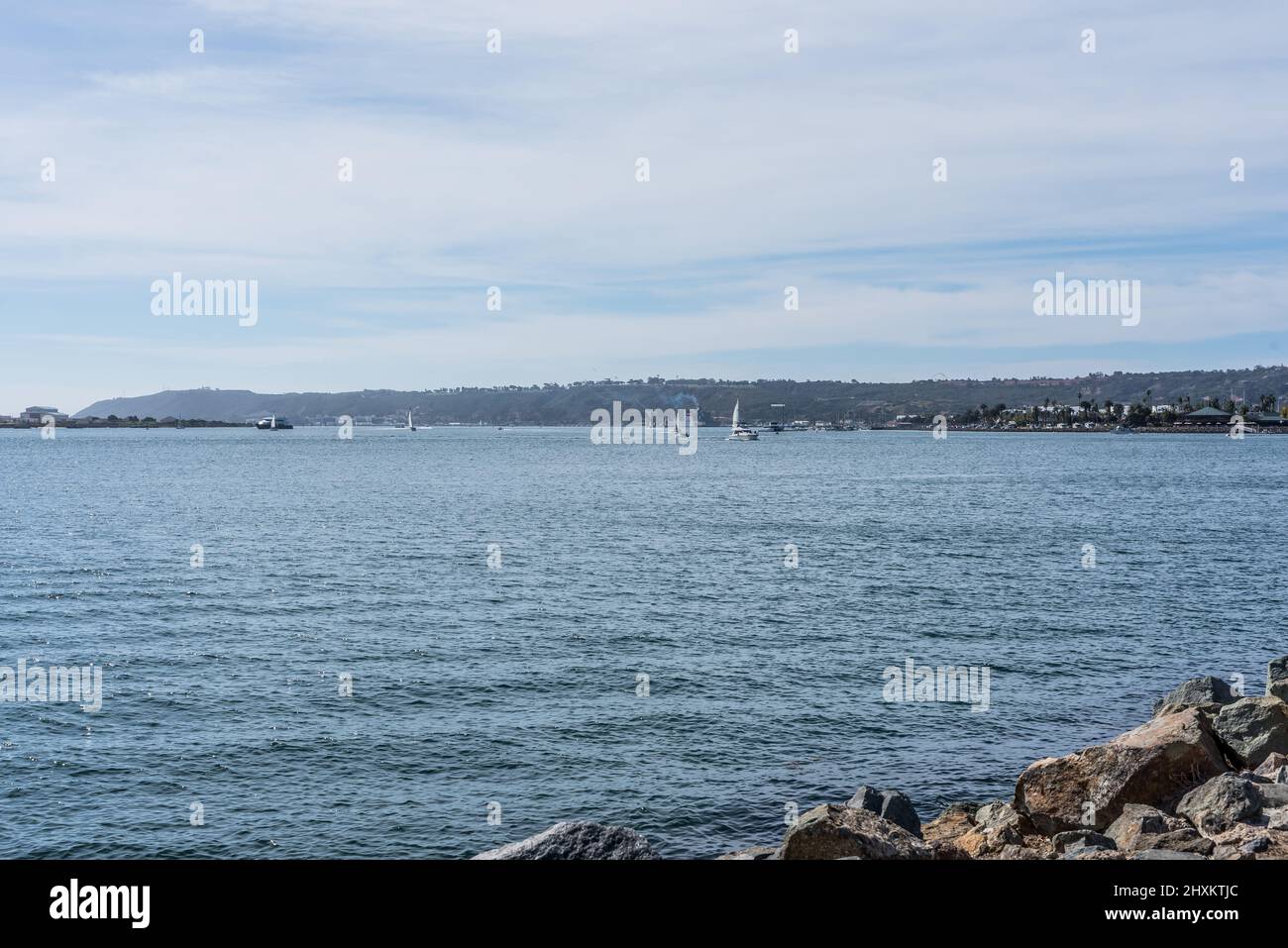 American Navy with Ocean View Stock Photo - Alamy