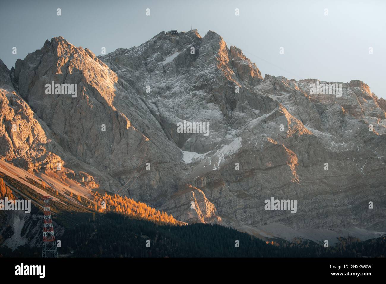 Zugspitze Mountain in the Bavarian Alps, Germany Stock Photo - Alamy