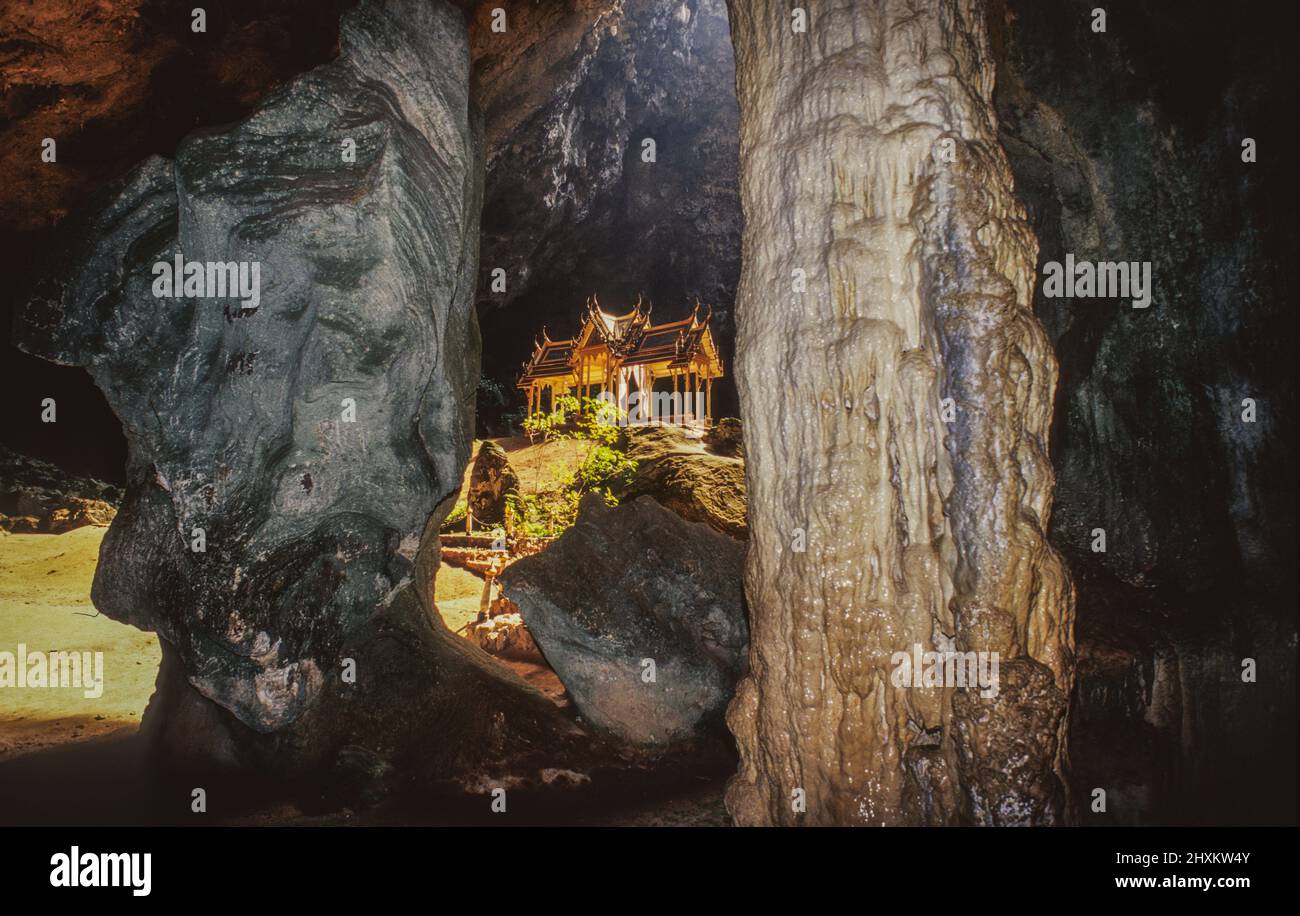 The Phraya-Nakhon-Cave is a popular tourist attraction. At certain ...