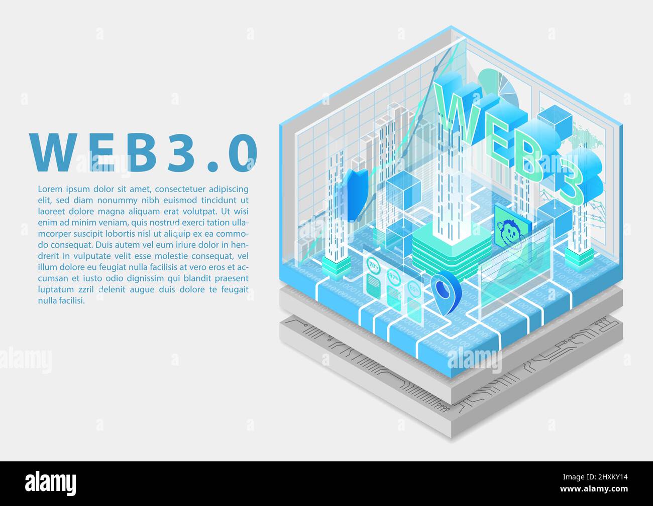 Web 3 0 infographic Stock Vector Images - Alamy