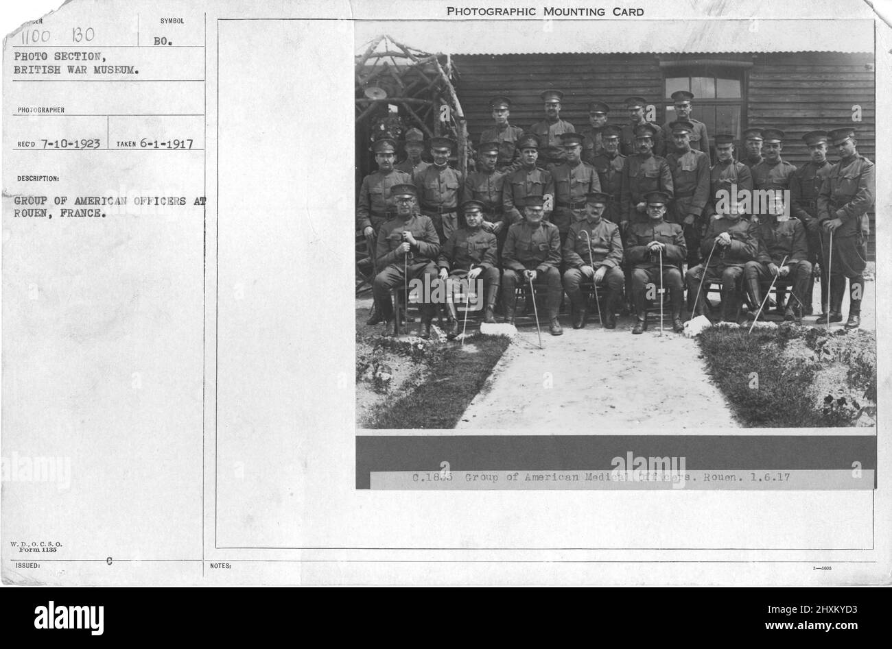 Photographs of american military activities during ww1 hi-res stock ...