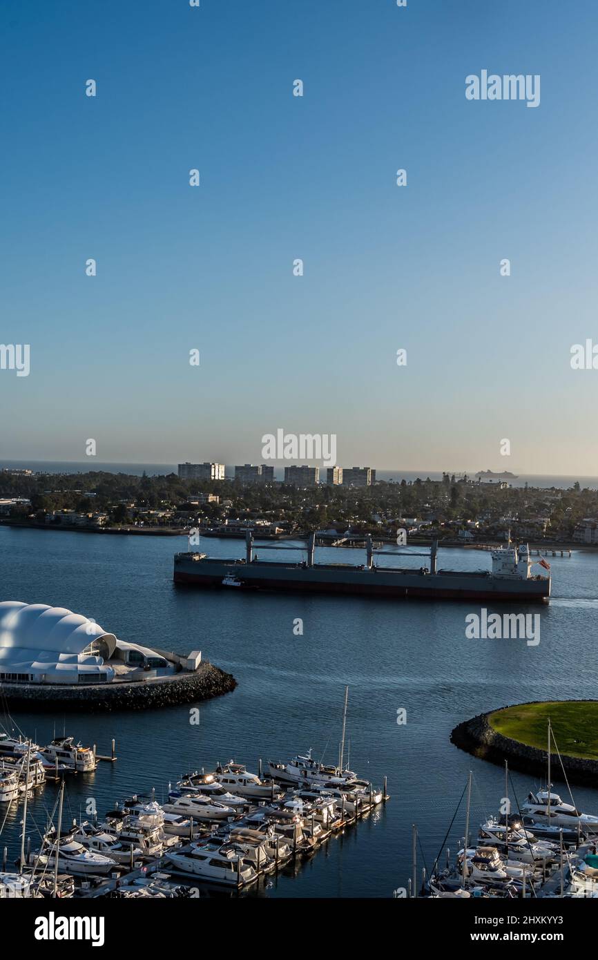 Harbor View at San Diego Stock Photo - Alamy