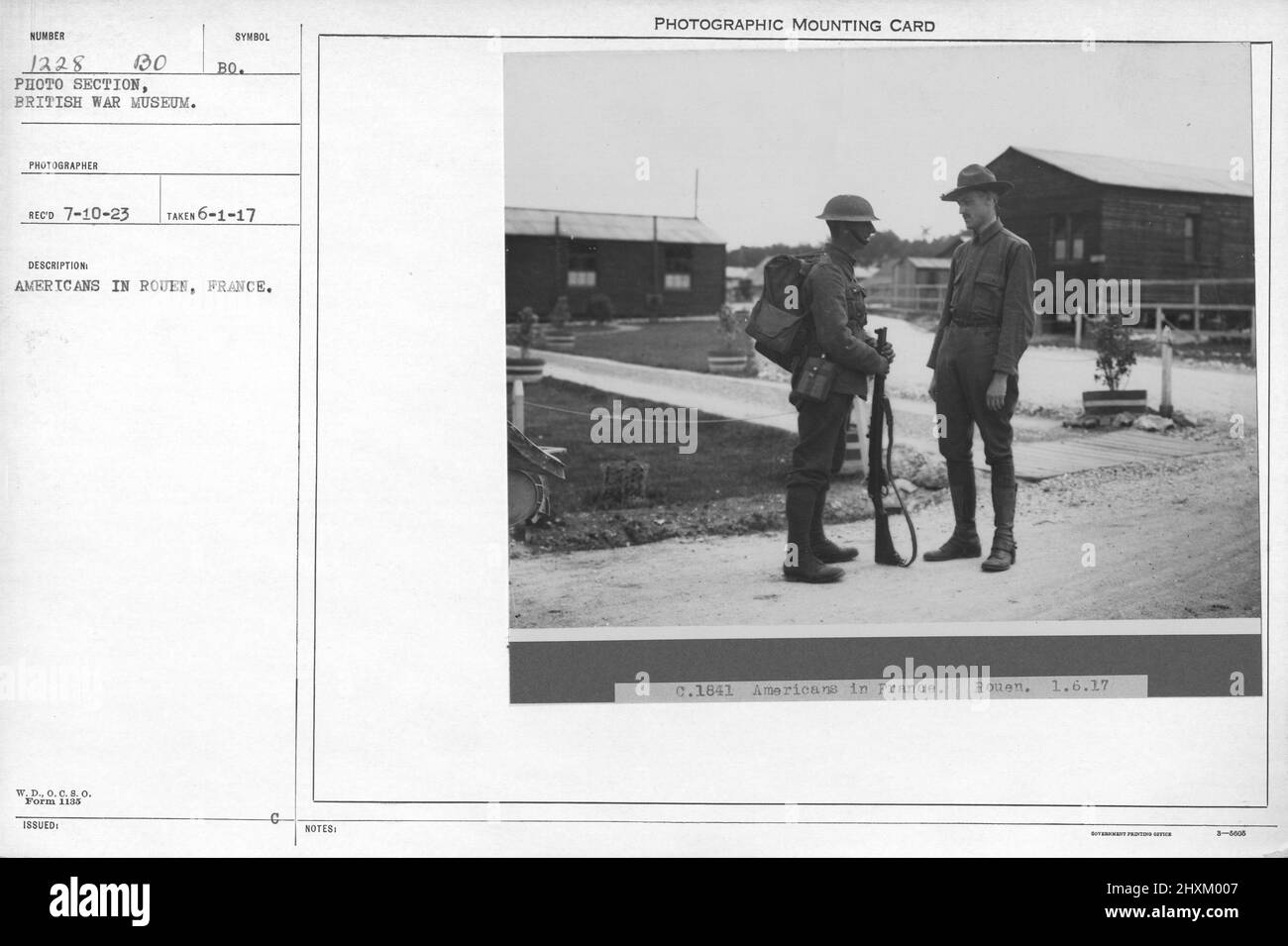 Americans in world war 1 Black and White Stock Photos & Images - Alamy