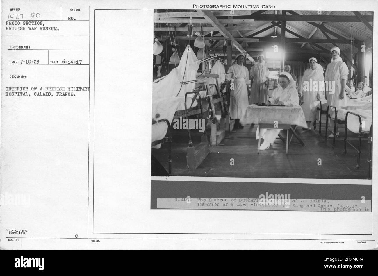 First world war france military care Black and White Stock Photos ...