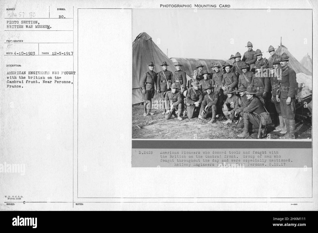 World war i engineers Black and White Stock Photos & Images - Alamy