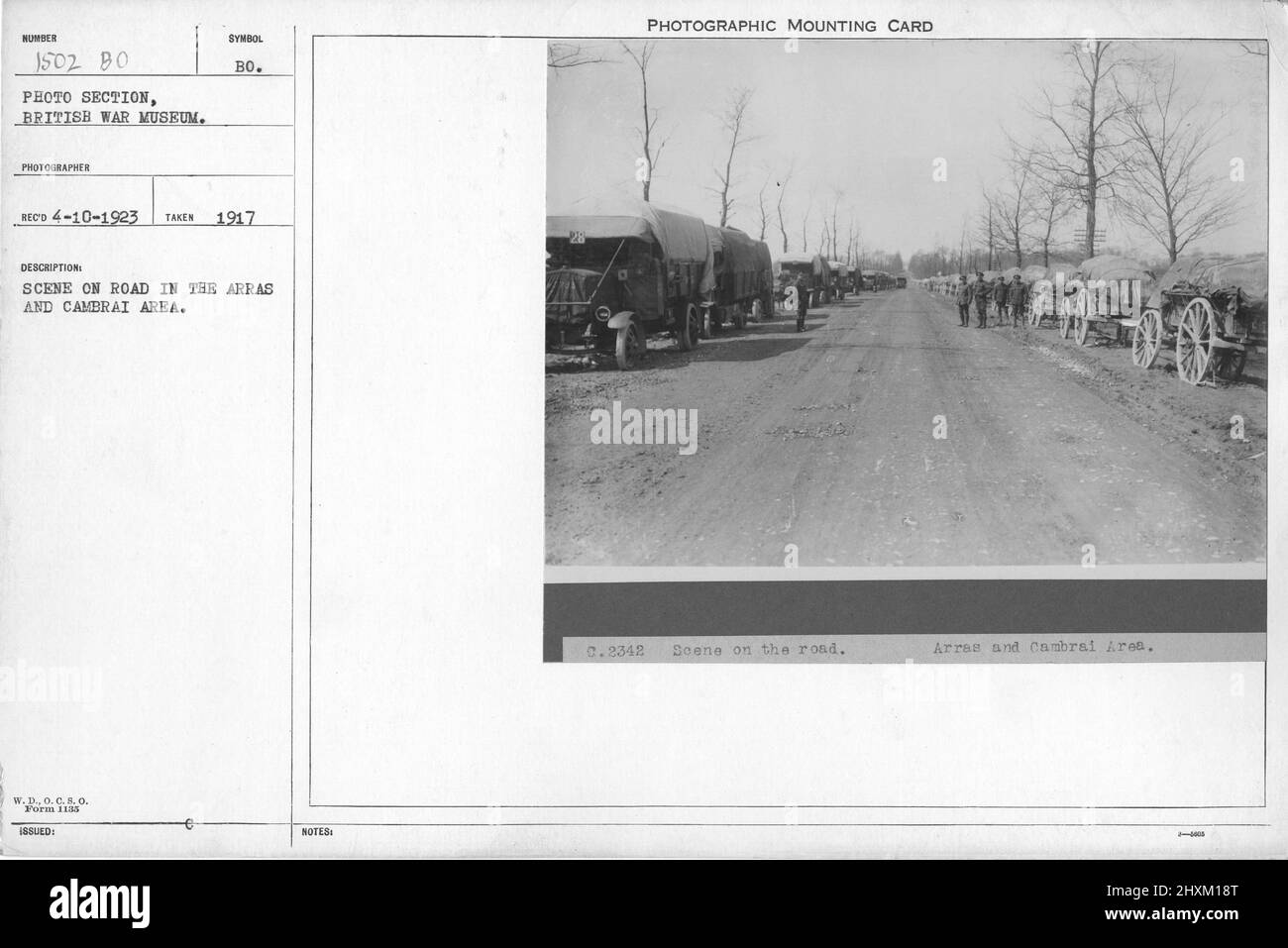 On ww1 military transport hi-res stock photography and images - Alamy
