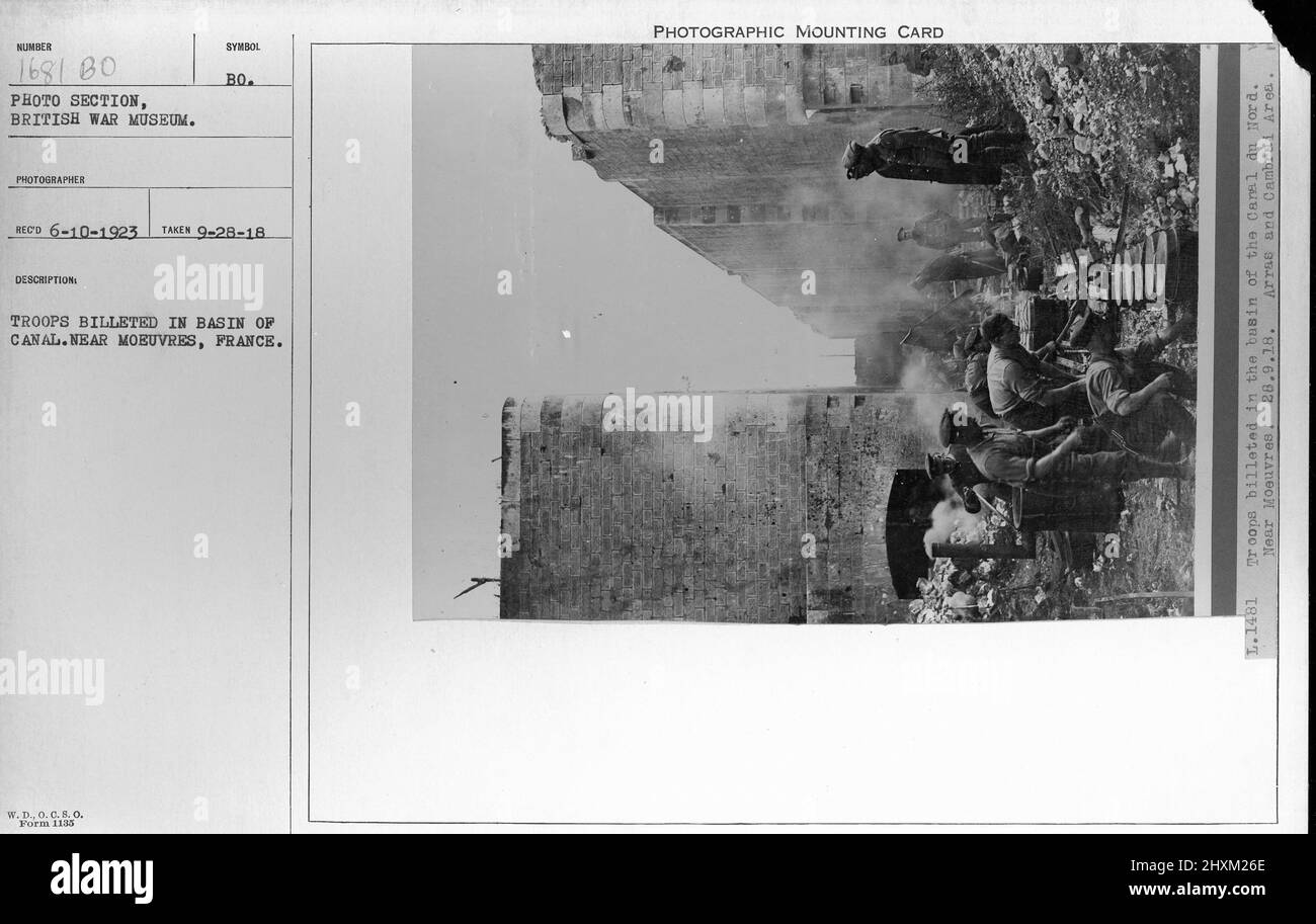 Military logistics in ww1 Black and White Stock Photos & Images - Alamy