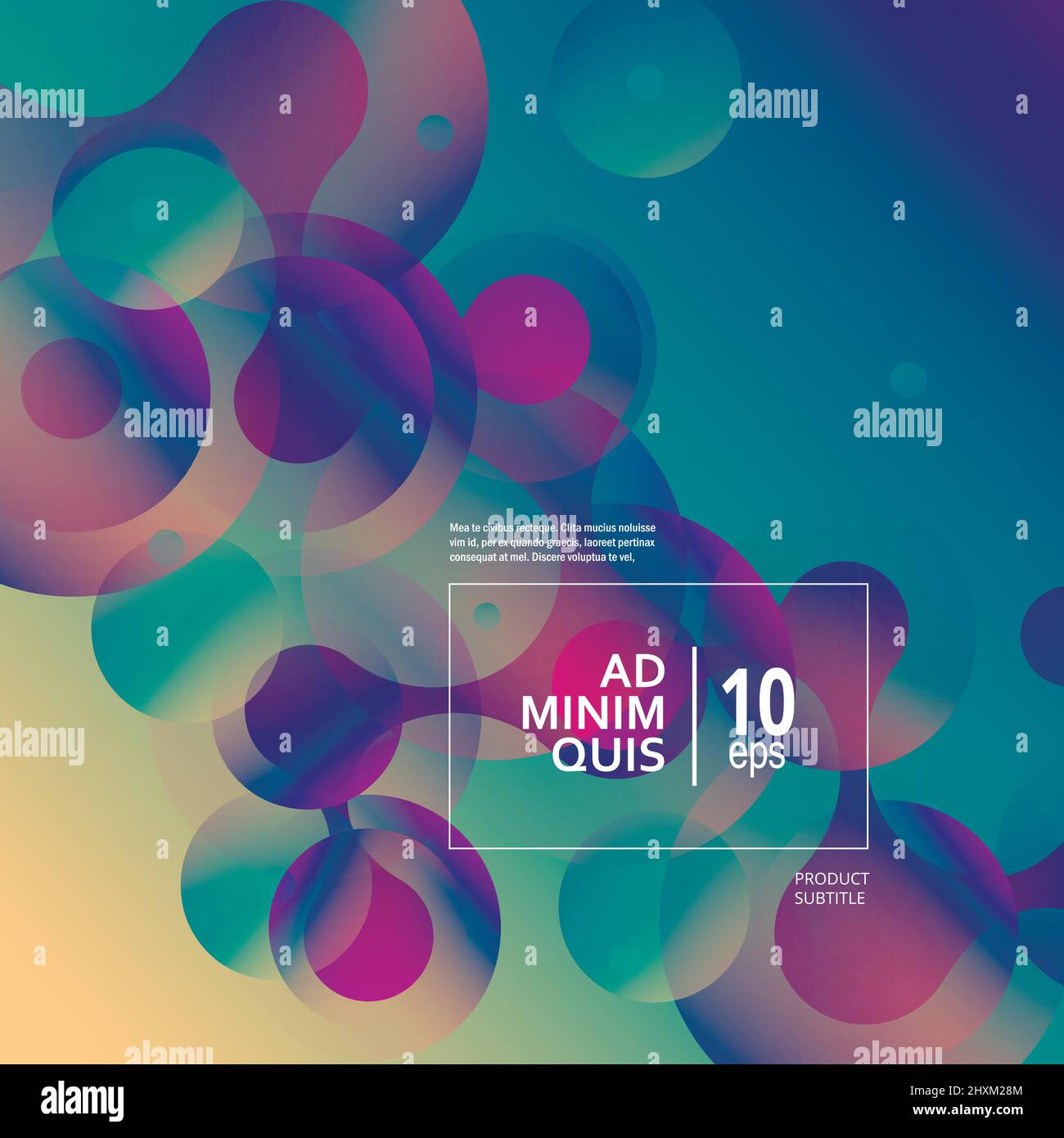 Design connect with abstract shapes. Vector molecule concept Stock ...