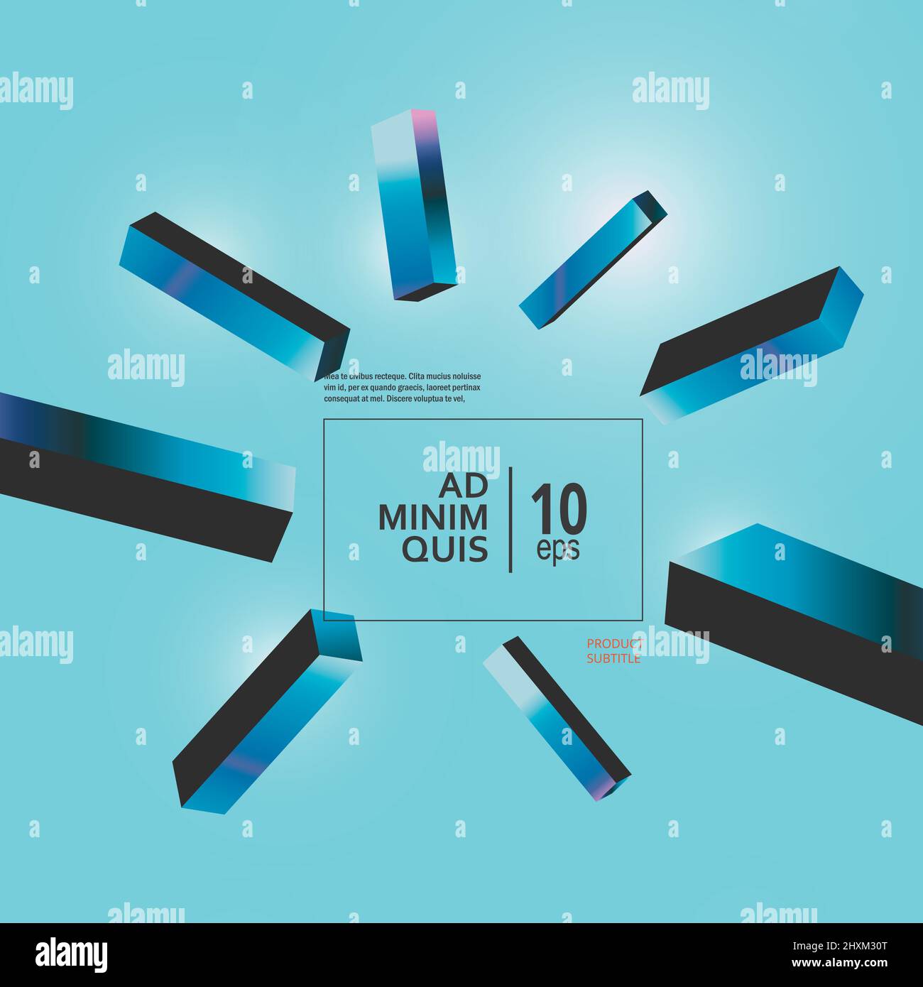 Vector isometric pattern background in square style Stock Vector Image ...