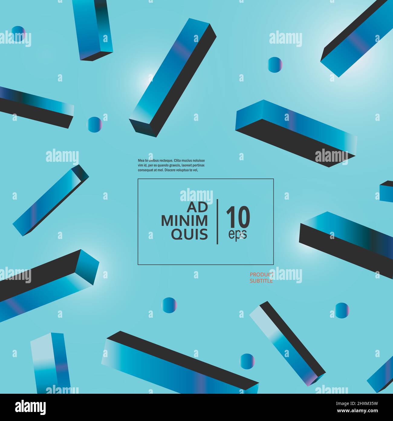 Vector isometric pattern background in square style Stock Vector Image ...