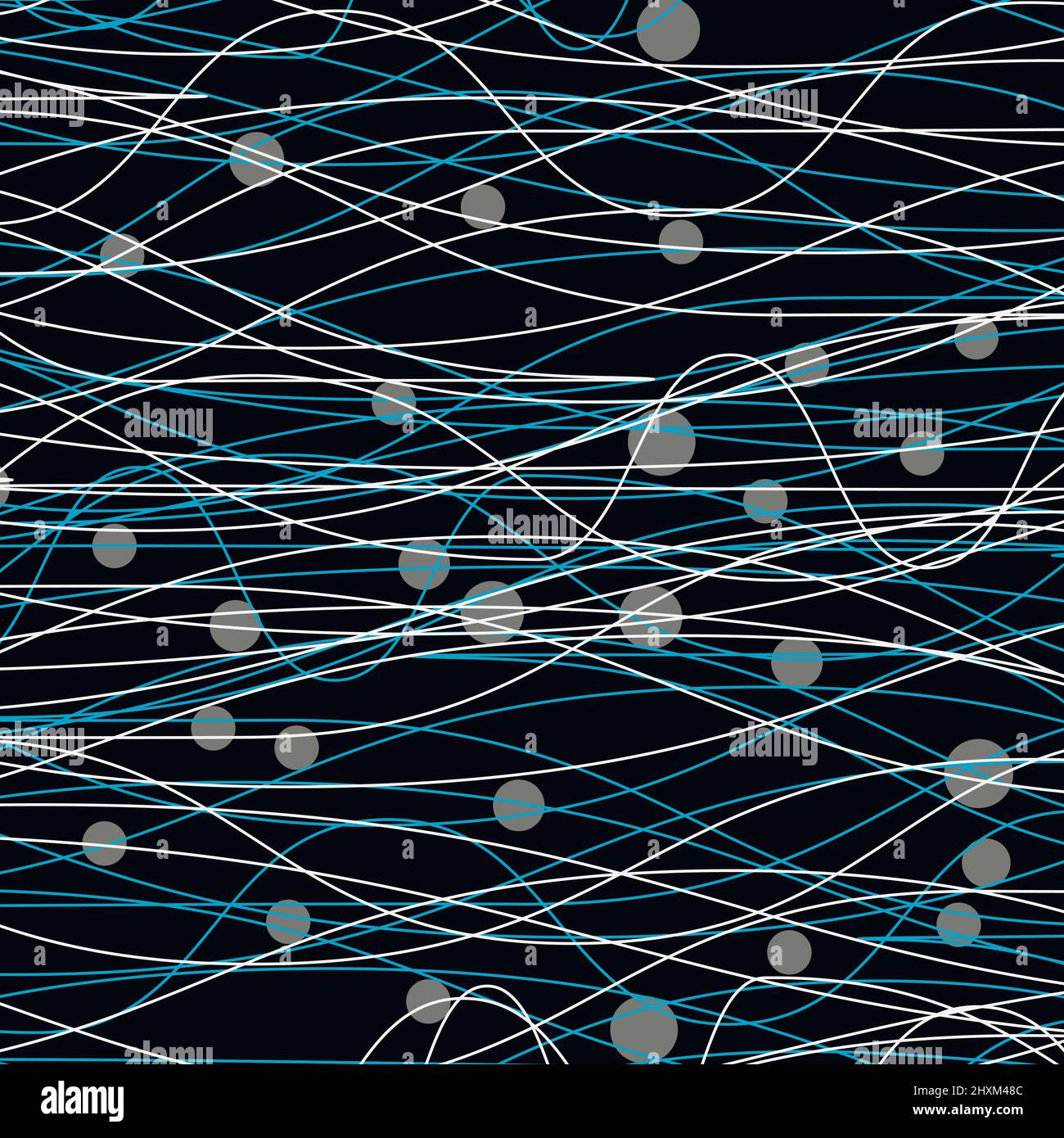 Abstract curved lines pattern. Vector illustration Stock Vector Image ...