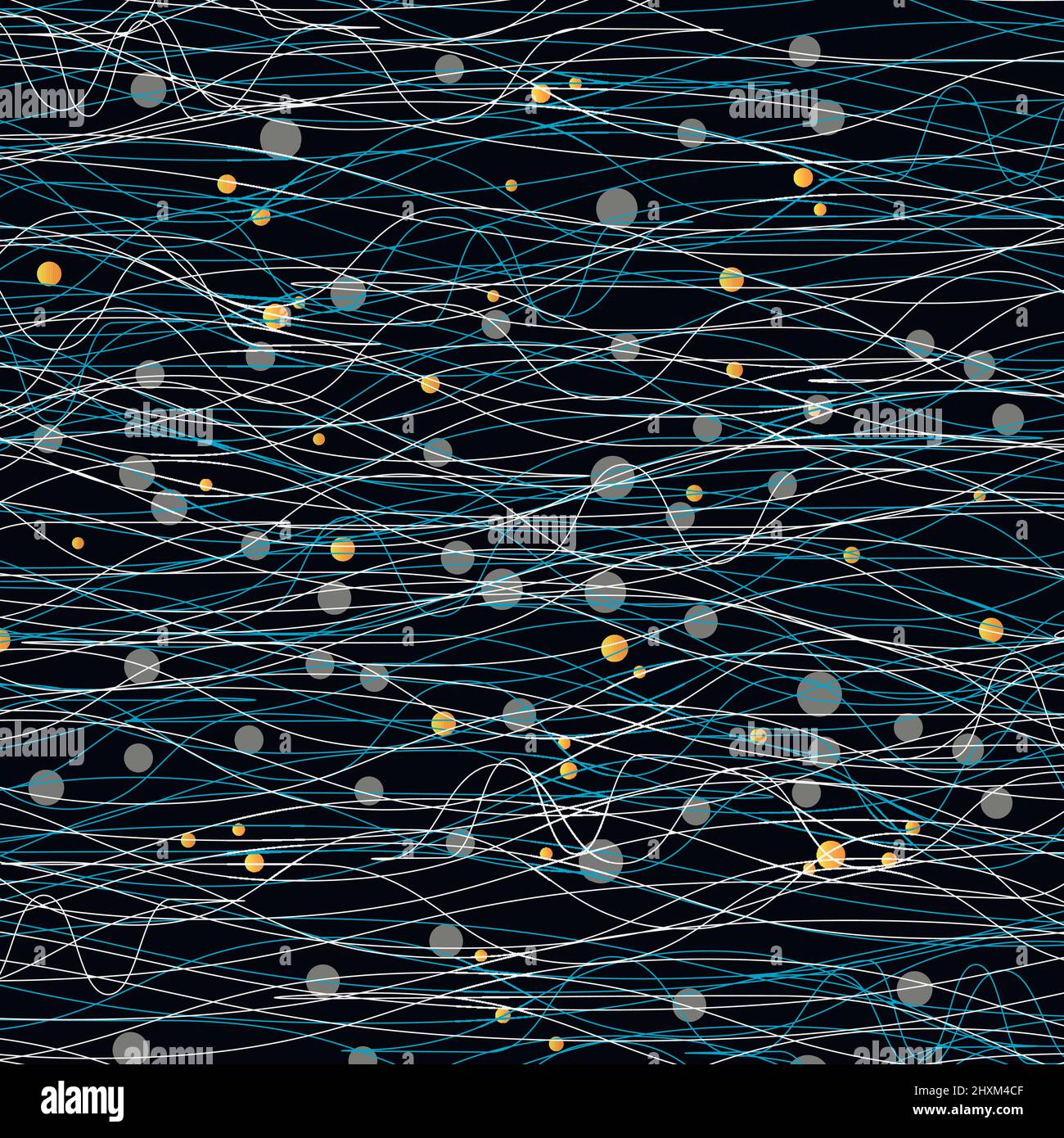 Abstract curved lines pattern. Vector illustration Stock Vector Image ...