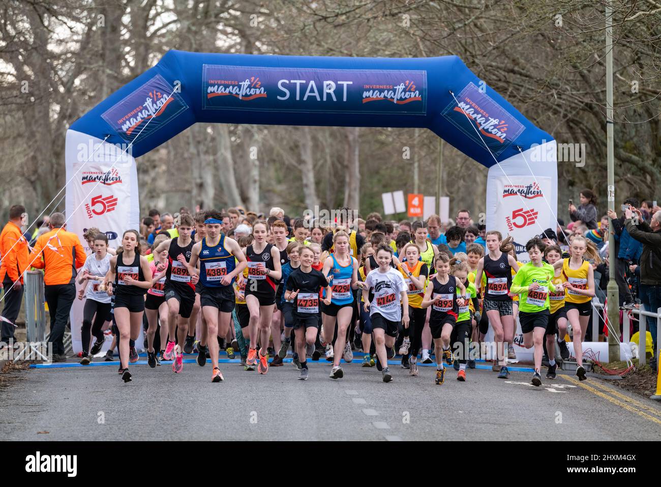 Bught Park, Inverness, Highlands and Islands, UK. 13th Mar, 2022. This ...