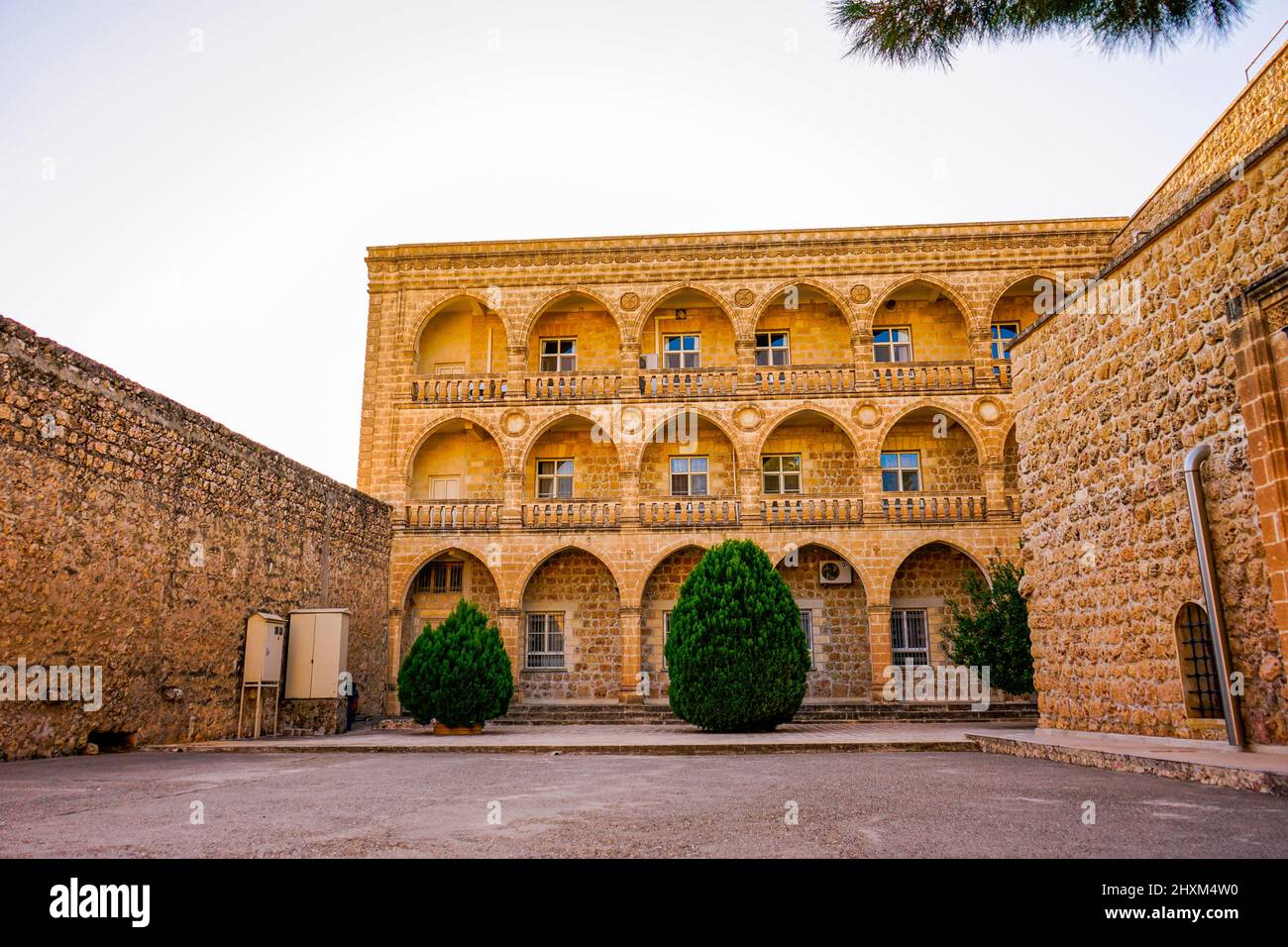 Mor Gabriel Monastery in Midyat, Mardin. Turkey. Mor Gabriel Monastery ...