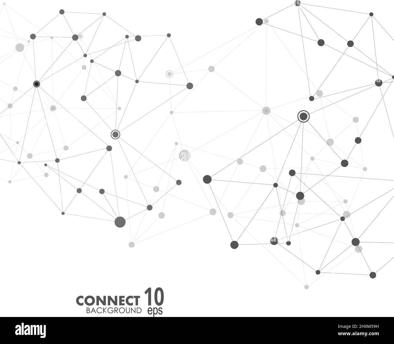 Abstract connect molecule illustration. Science structure illustration ...