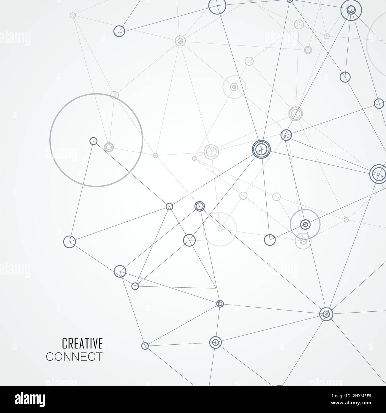 Illustration Scientific Experiment Vector Molecular Connection And