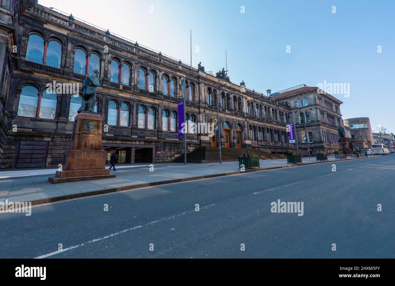 The national museum of scotland chambers street edinburgh hi-res stock ...