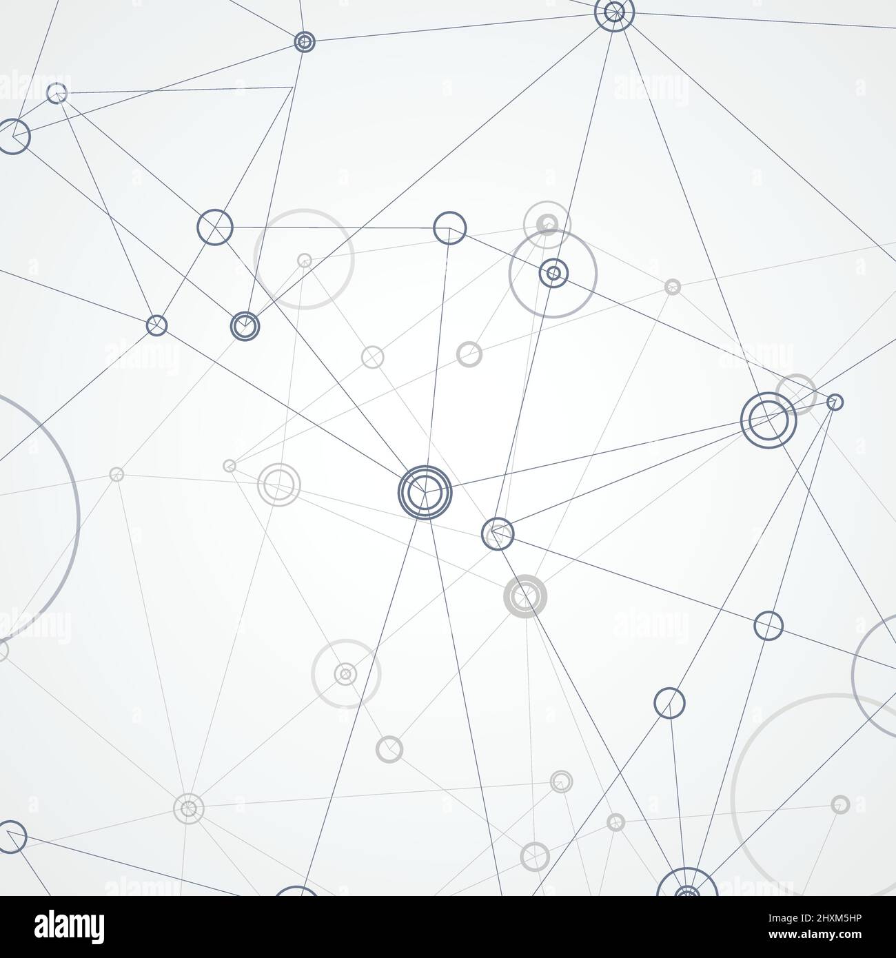 Vector Abstract Molecular Connection Technology Design For Medicine