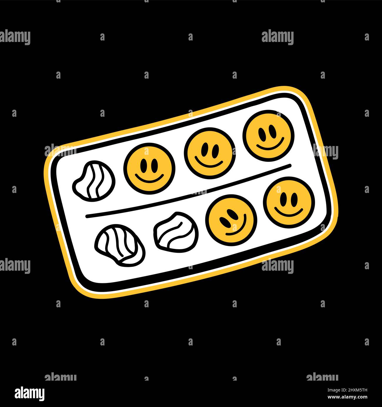 Antidepressant painkiller Stock Vector Images - Alamy