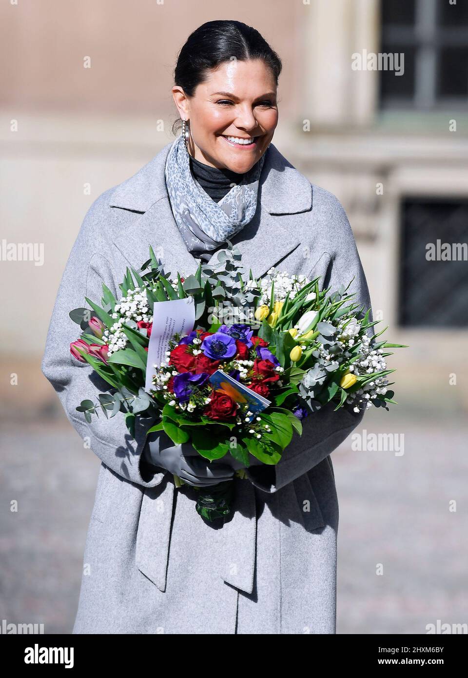 STOCKHOLM 20220312Crown Princess Victoria at the name day celebration ...