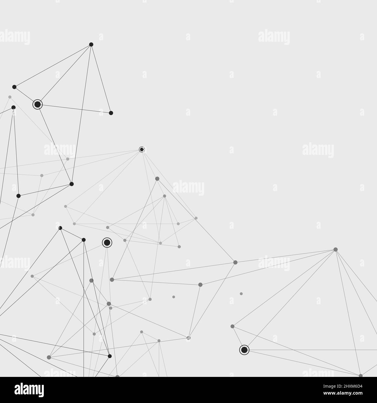 Connection science and technology background. Abstract vector ...