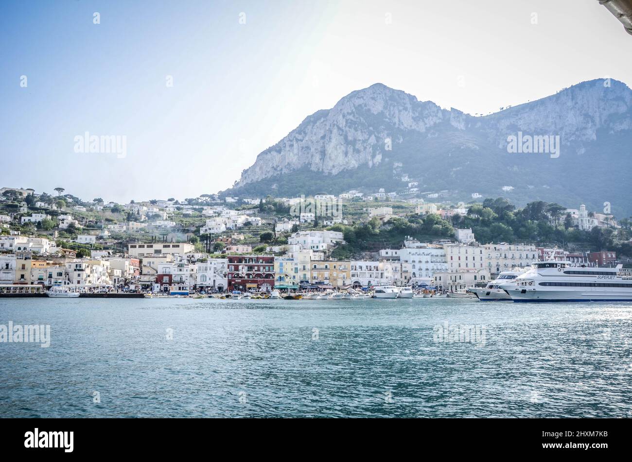 Capri, an island in Italy’s Bay of Naples, is famed for its rugged ...