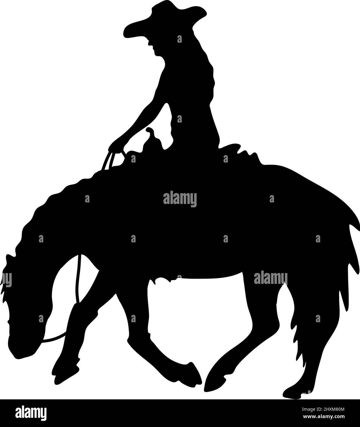 Professional rodeo competition Stock Vector Images - Alamy