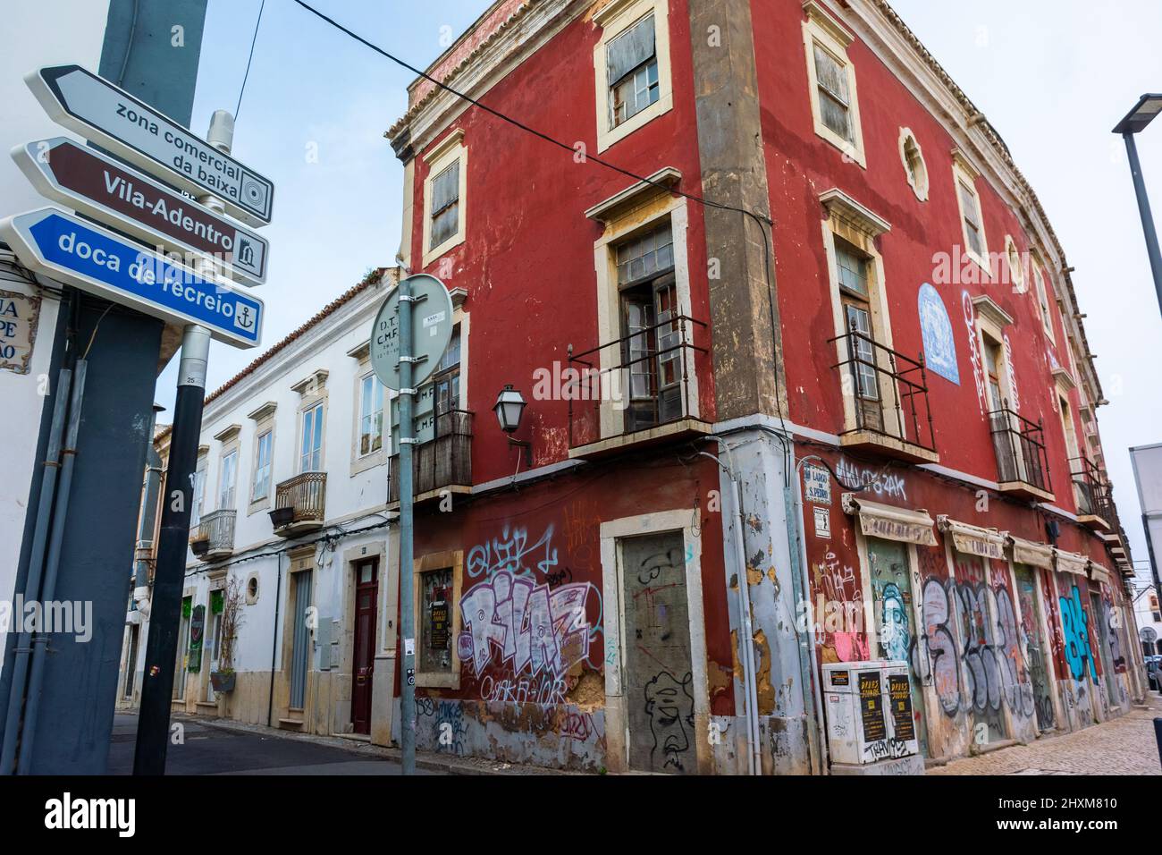 Faro, Portugal, Abandoned Buildings, City Center, Street Scenes, faro ...