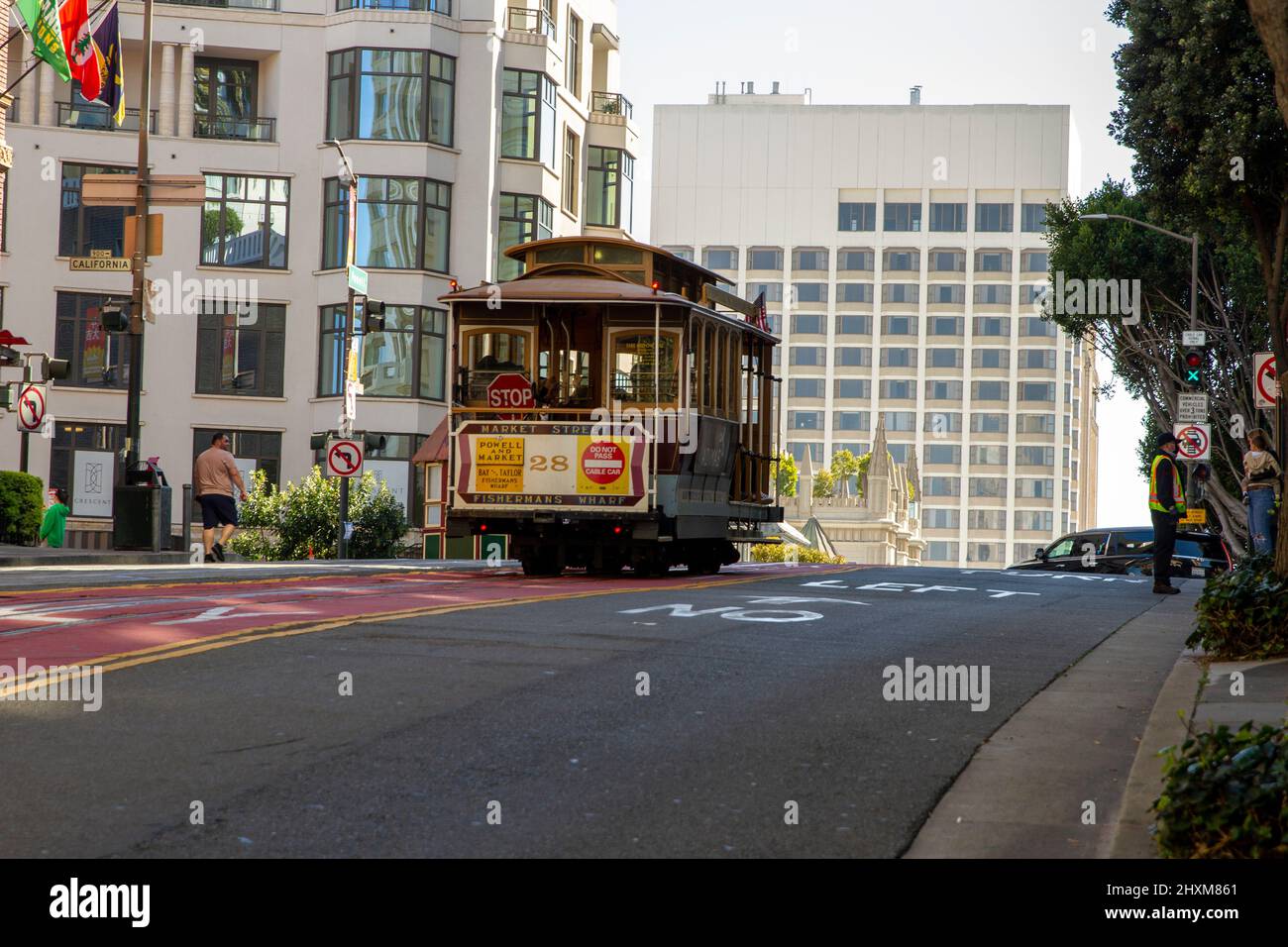 San Francisco Iconic Trolley Stock Photo - Alamy