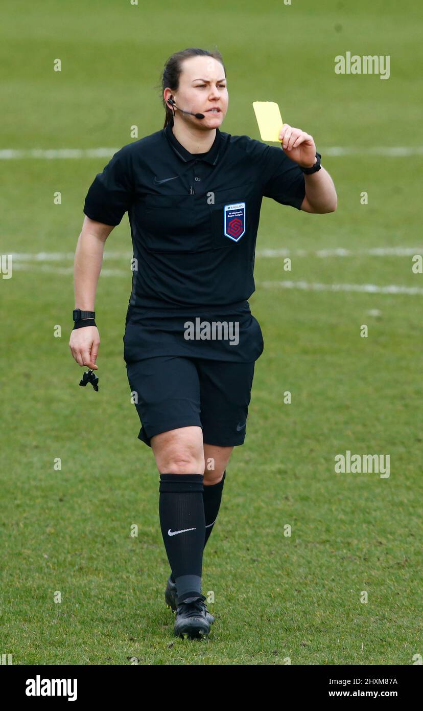 Barnet England March 13 Referee Vemily Heaslip During Fa Womens