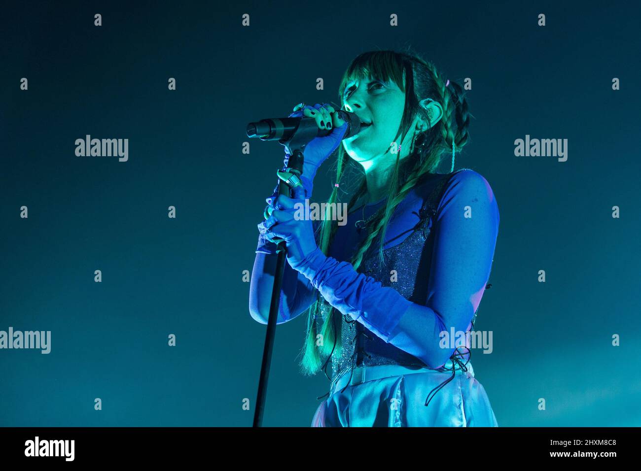 Nicole Miglis performs with Bonobo on March 12, 2022, at The Sylvee in ...