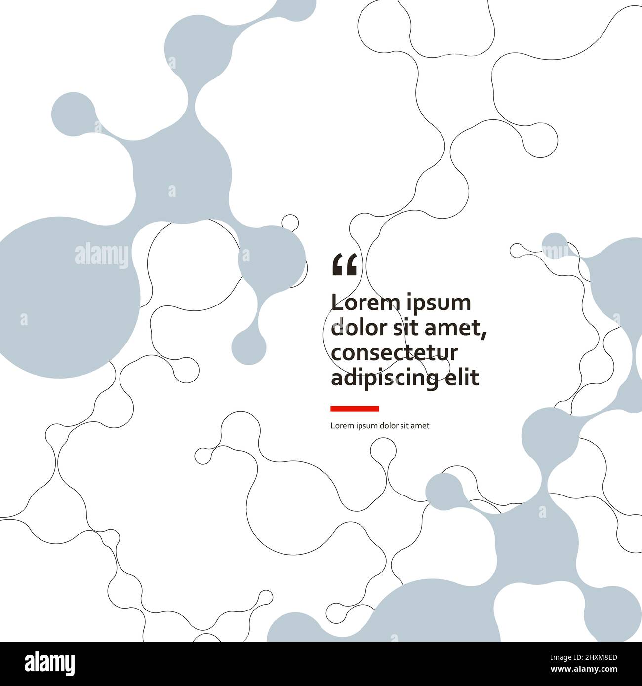 Abstract polygonal with connecting science dots and lines background ...