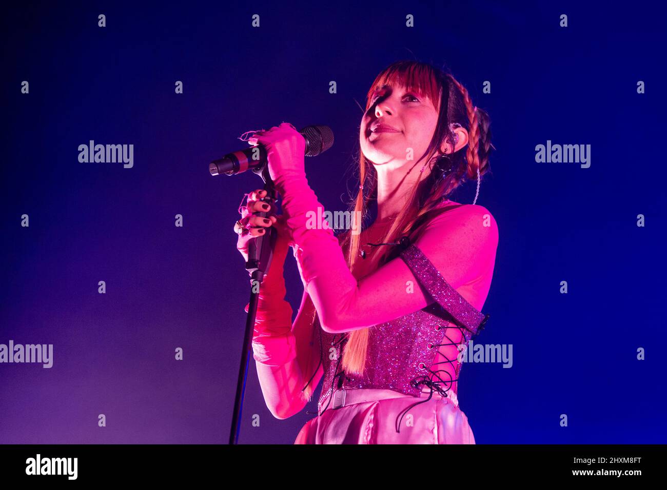 Nicole Miglis performs with Bonobo on March 12, 2022, at The Sylvee in ...