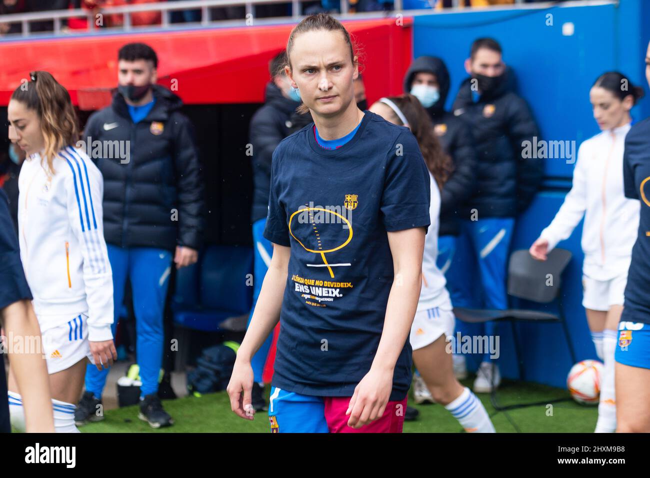 Spain. 13/03/2022, Caroline Graham Hansen of FC Barcelona during the ...