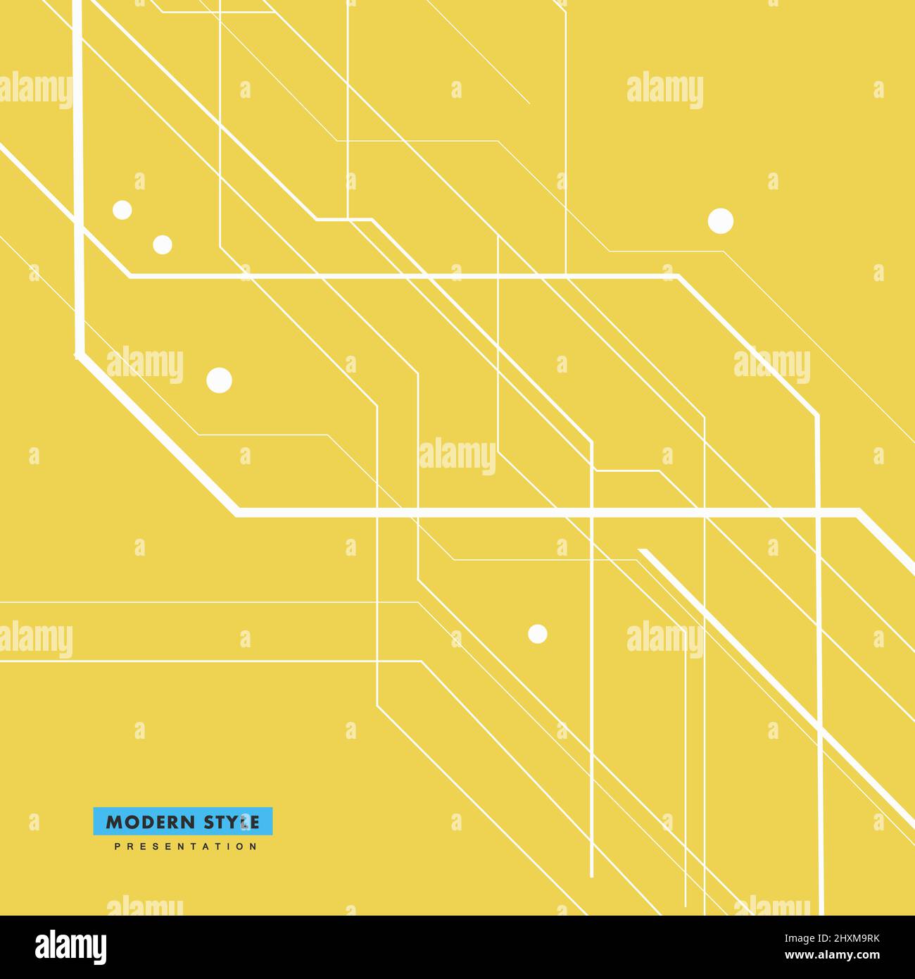 Vector overlapping lines pattern. Geometric abstract linear design ...