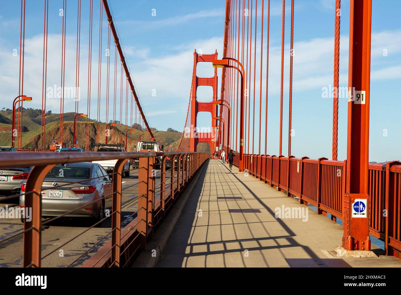 San Francisco's Gold Gate Suspension Bridge Stock Photo - Alamy