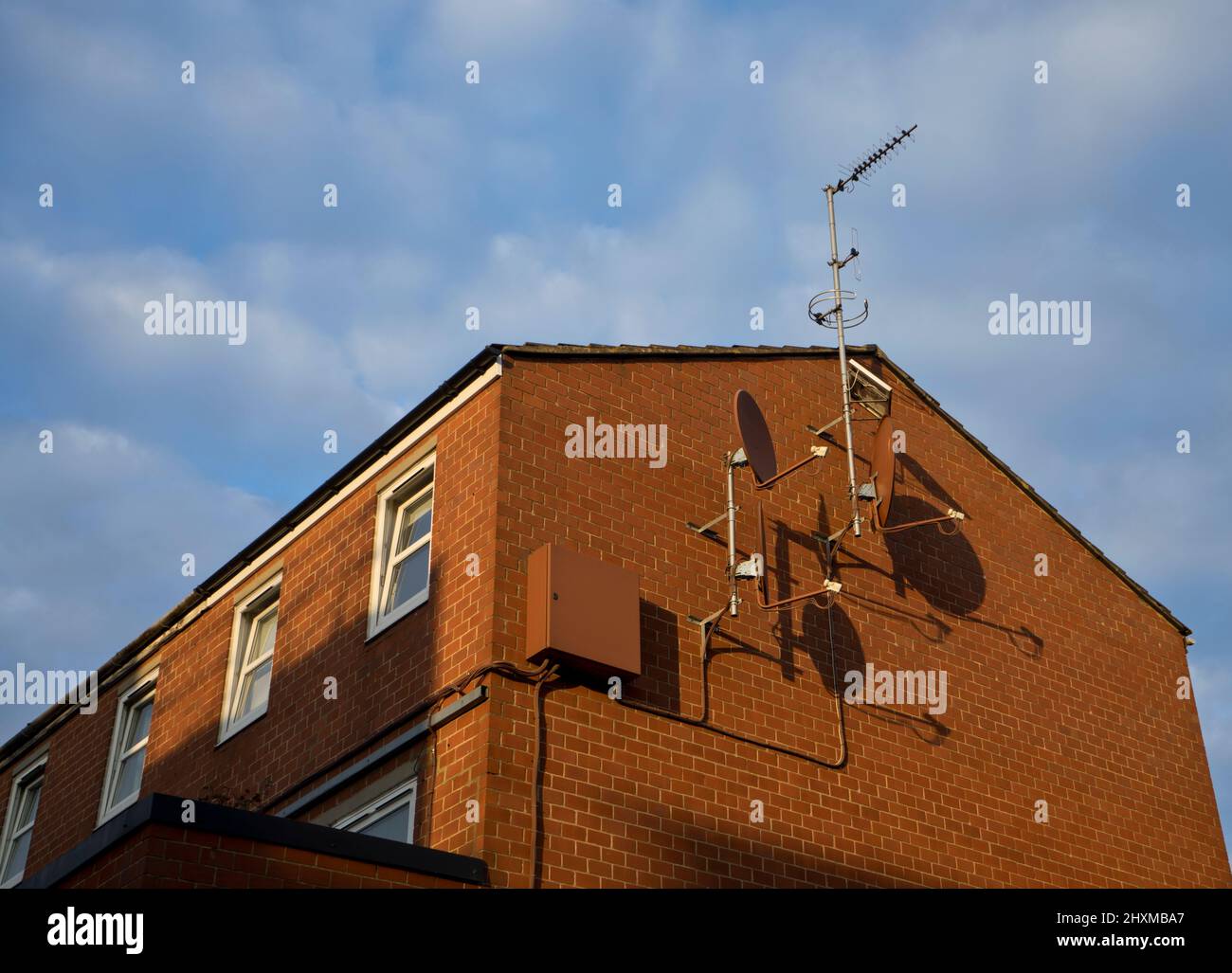 Run-down social housing estate facilities in Hackney,London,England,UK ...